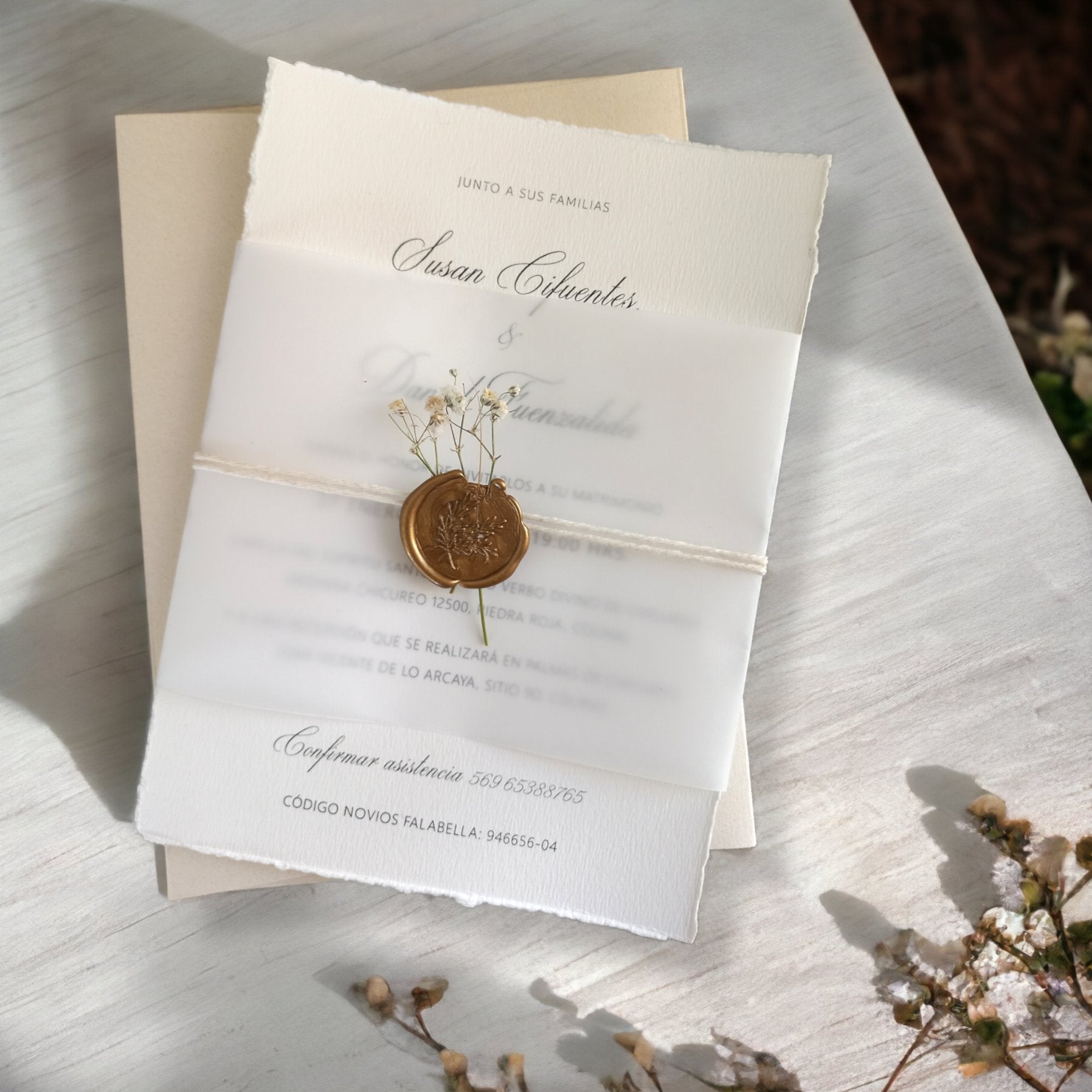 Invitaciones de matrimonio impresas – Innova Designs